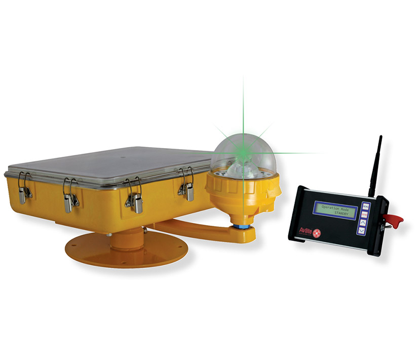 Solar TLOF & FATO Perimeter Lighting (ICAO) - Avlite Systems